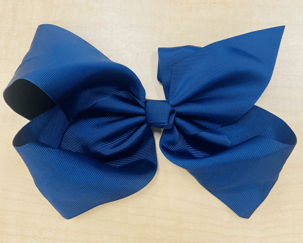 6” Navy Bow – Mother Teresa of Calcutta Catholic School