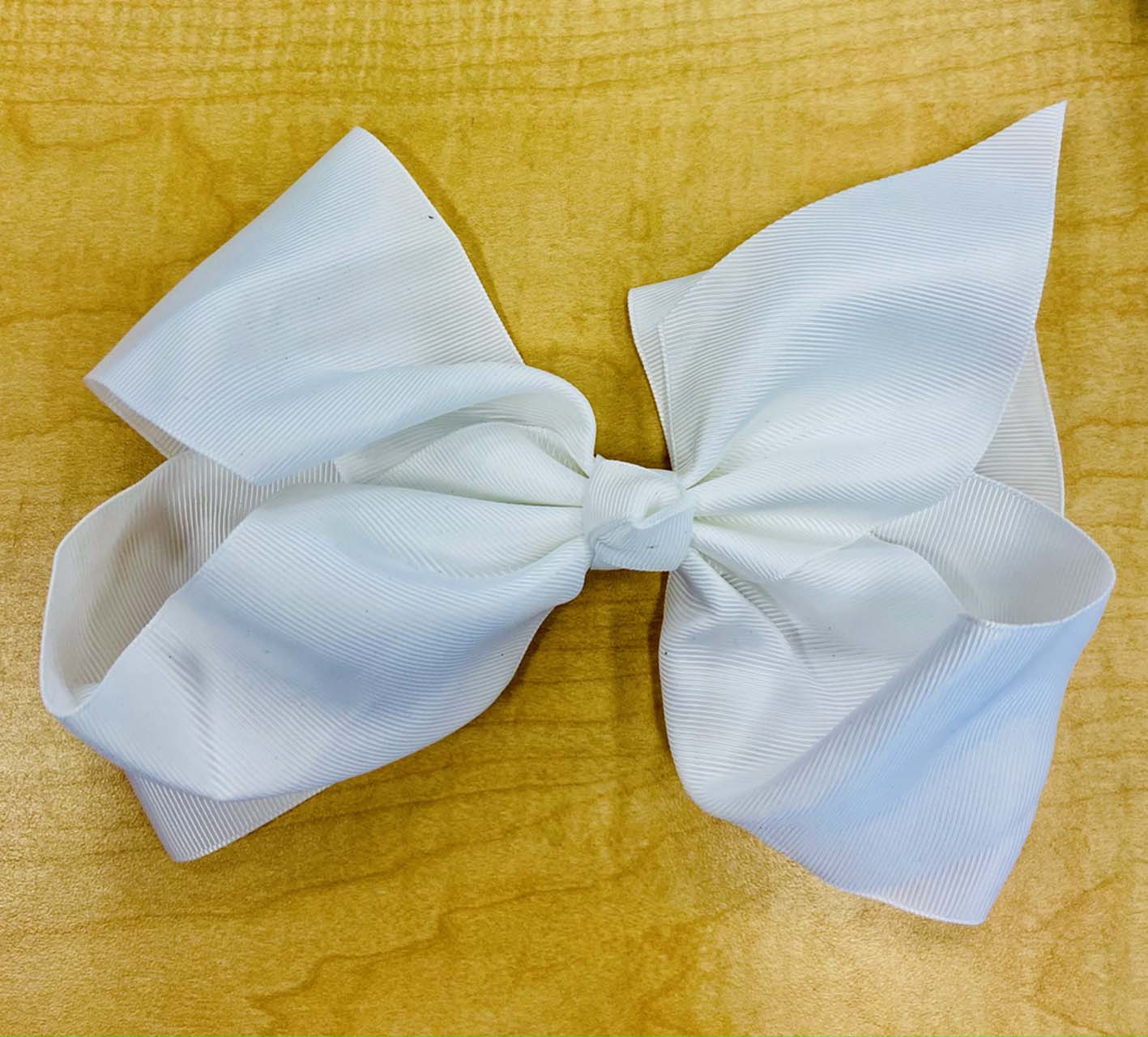 6” White Bow – Mother Teresa of Calcutta Catholic School