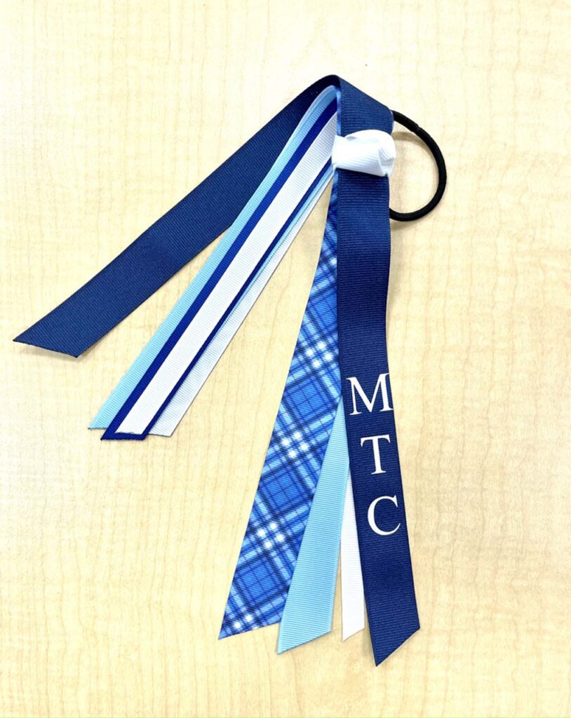 Hair Ribbon – MTC Plaid – Mother Teresa of Calcutta Catholic School